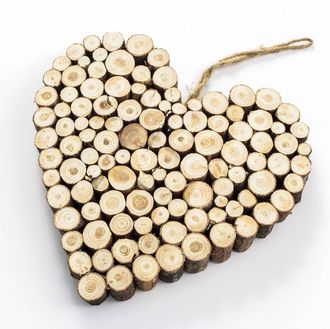 Boltze Boltze Aufh&auml;nger Heart 25cm Teelichthalter