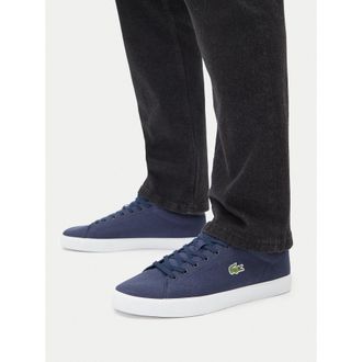 Lacoste Sneakers aus Stoff Lacoste La Piquee 2.0 7-49CMA0005 Dunkelblau