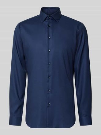 Christian Berg Slim Fit Business-Hemd mit Kentkragen