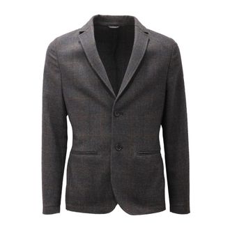Daniele Alessandrini Karierte Jacke in Grau - - Jackets - Herren - Grau - L