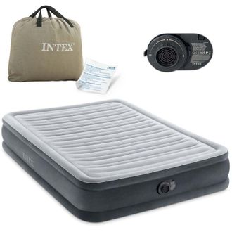 Intex 67768ND full comfort-plush airbed Luftbett (l x b x h) 191 x 137 x 33 cm Grau - Intex