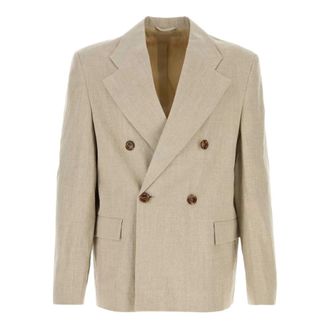 S&eacute;fr Donovan Blazer - - Jackets - Herren - Beige - XL