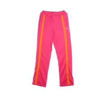 Fila Rosa Overlength Trainingshose - - Trousers - Damen - Rosa - M