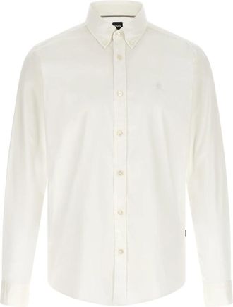 HUGO BOSS Homme, Chemises, Blanc, Taille: M H-Roan Shirt