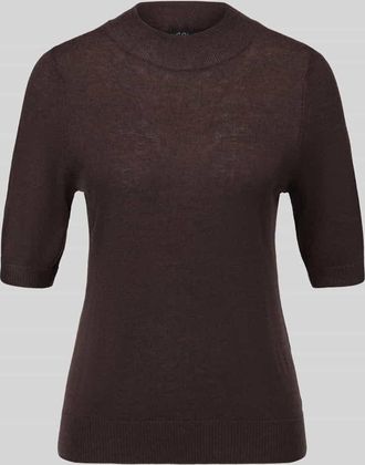 s.Oliver Black Label Regular Fit Pullover mit Mock Neck