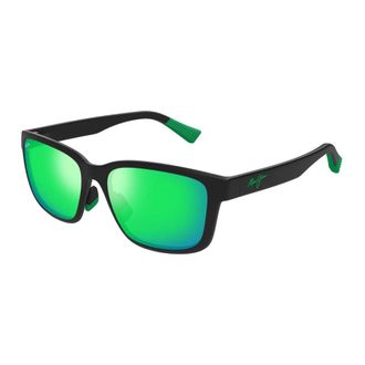 Maui Jim Mattschwarze Sonnenbrille - - Accessories - Herren - Schwarzk - 58 MM