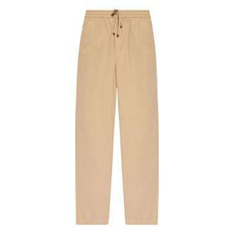 Woolrich Homme, Pantalons, Brun, Taille: M Pantalon Popeline Poivre Blanc
