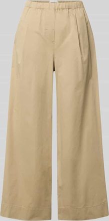 Max Mara Weite Hose aus reiner Baumwolle
