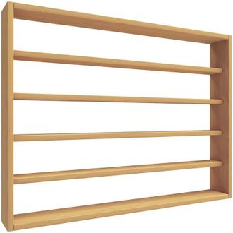 ebuy24 Ebuy24 - Vitrine murale Osado h. 60 x l. 80 x p. 10 cm Enregistrer