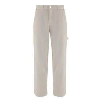 Haikure Rippstrick-Samthose - - Trousers - Damen - Beige - W24