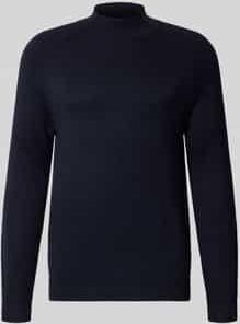 Strellson Regular Fit Strickpullover aus Baumwoll-Mix Modell TITO