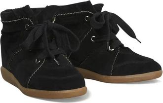 Isabel Marant Bobby Wedge Sneakers - Black