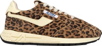 Autry Low-Top Sneaker - Reelwind Low Leather Sneakers - Gr. 36 (EU) - in Braun - f&uuml;r Damen
