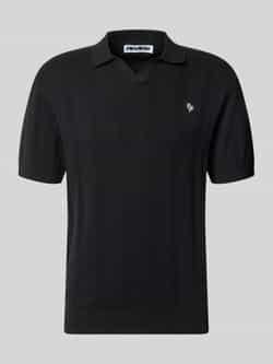 Review Regular Fit Poloshirt mit Logo-Stitching
