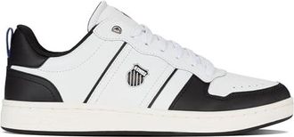 K-Swiss Homme Lozan Match LTH Basket, Blanc Noir S Blanc, 42.5 EU