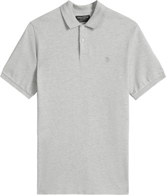 Marc O'Polo Piqu&eacute;-Poloshirt mit Monogramm-Stickerei, Regular Fit in
