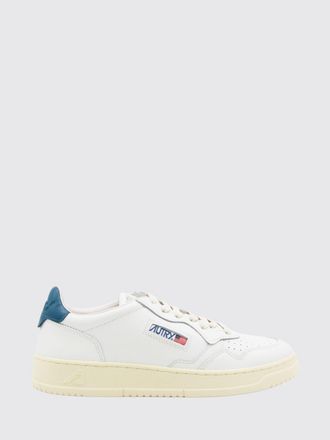 Autry Baskets Medalist Low en cuir de veau lisse avec un design bicolore