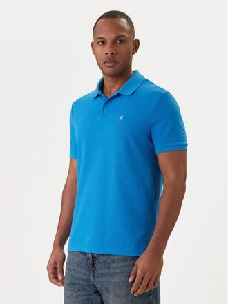 Calvin Klein Jeans Poloshirt LV040EM269 Himmelblau Regular Fit