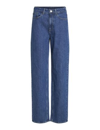Vila Vikelly Jaf Hw Straight Jeans-Noos