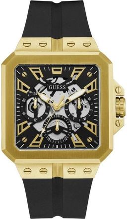 Guess Homme, Accessoires, Noir, Taille: ONE Size Montre habill&eacute;e synth&eacute;tique