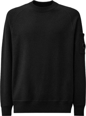 C.P. Company C.p. Company, Homme, Pulls, Noir, Taille: L Maille ras du cou