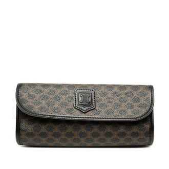 Celine Pre-owned Canvas Clutch - - Pre-owned - Damen - Schwarzk - ONE SIZE