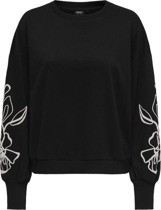 Only Onlbrooke L/S O-Neck Flower SWT Noos