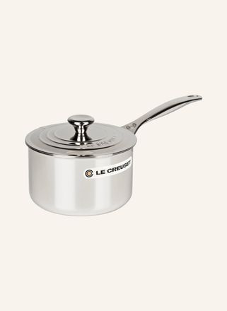 LE CREUSET Profi-Topf 3-Ply Plus silber