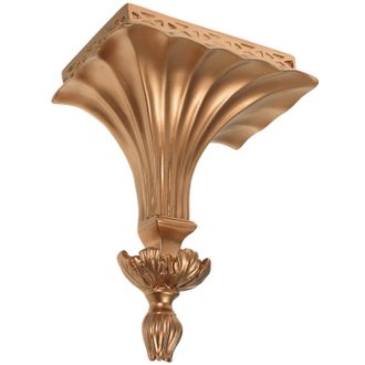 Artibetter TOYANDONA Wandregal im Europ&auml;ischen Stil aus Kunstharz Schwebendes Aufbewahrungsregal Platzsparendes Wohnzimmer und K&uuml;chen Wanddekor Multifunktionales