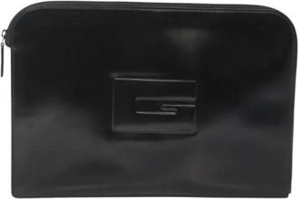 Gucci Pre-owned Cuir pochettes-minaudieres - Femme - Pre-owned - Noir - Taille: ONE Size