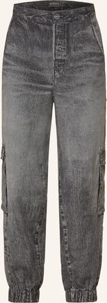 AllSaints Allsaints Cargohose Selma Illusion In Jeansoptik schwarz