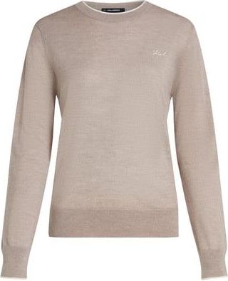 Karl Lagerfeld Pull en laine m&eacute;rinos