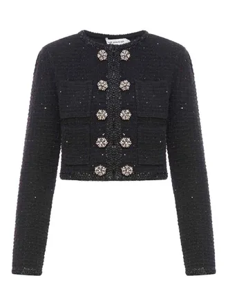 Self Portrait Veste Casual - Noir