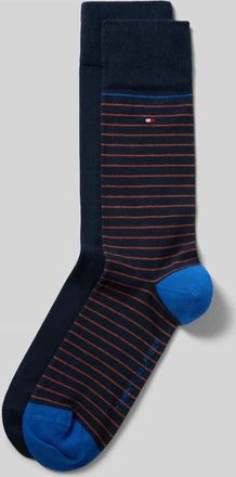 Tommy Hilfiger Socken aus Baumwoll-Mix im 2er-Pack Modell MEN SMALL STRIPE SOCK
