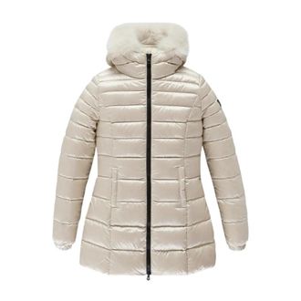 RefrigiWear Lange Mead Pelzjacke - - Jackets - Damen - Wei&szlig; - XL