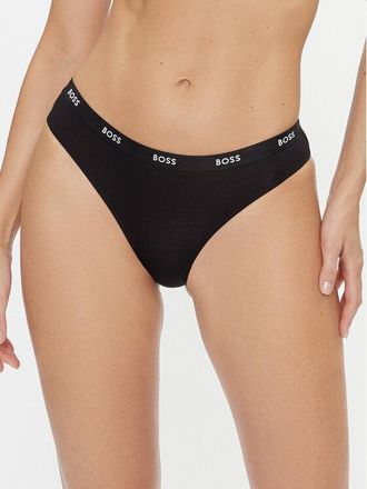 HUGO BOSS Klassischer Damenslip 50502753 Schwarz