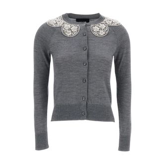 Simone Rocha Femme, Pulls, Gris, Taille: 36 FR Cardigans
