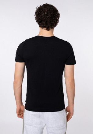 Sublevel T-Shirt Herren Basic Shirt 5er Pack schwarz und wei&szlig; (5-tlg) Basic Shirt Sparpack