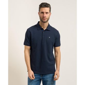 Calvin Klein Jeans Polo homme en piqu&eacute; de coton m&eacute;lang&eacute;