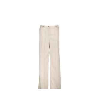 Am&eacute;lie & Am&eacute;lie Femme, Pantalons, Blanc, Taille: 46 FR Brindisi Raye Pantalon