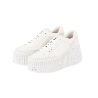Chlo&eacute; Femme, Chaussures, Blanc, Taille: 37 EU Nama Wedge Baskets
