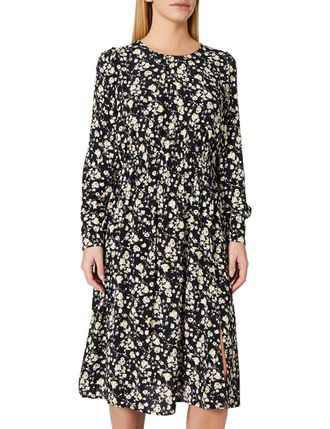 Esprit Damen 111EE1E334 Kleid, Schwarz, 32