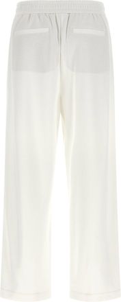 Brunello Cucinelli Cotton Piqu&eacute; Track Joggers - White