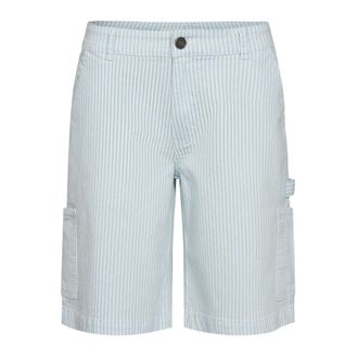 Sofie Schnoor Gestreifte Eisblaue Baggy Shorts - - Shorts - Damen - Blau - M