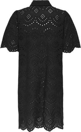 Only Minikleid 2026 1_SPRING1 wei&szlig;,Freizeit,Baumwolle,Strukturiert,Hemdblusenkragen,Kurz,Regular Fit
