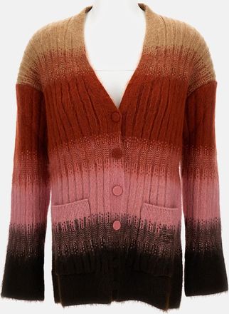 Fendi Strickjacke Aus Mohair-mix