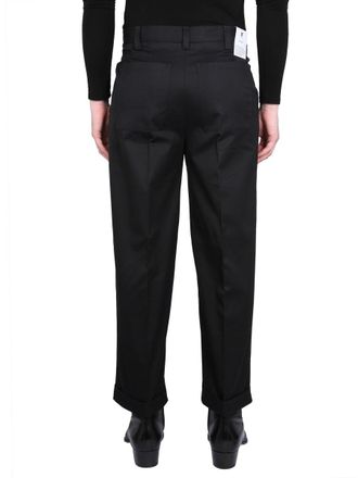 Pantaloni Torino Cotton Trousers - Black