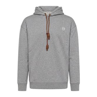 Loewe Homme, Sweatshirts et sweats &agrave; capuche, Gris, Taille: S Sweat &agrave; capuche Anagram