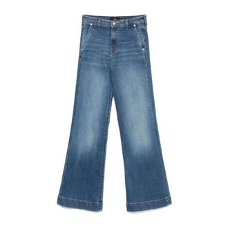 7 For All Mankind Damen, Jeans, Blau, W30Gr&ouml;&szlig;e