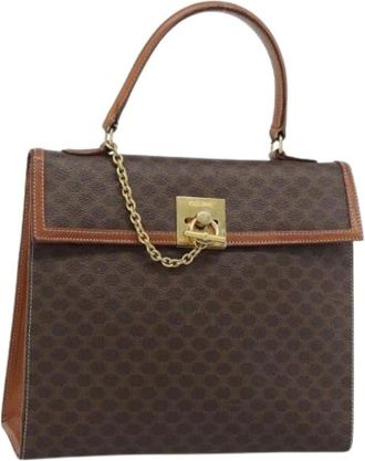 Celine Sac &agrave; main vintage Pre-owned - Femme - Pre-owned - Brun - Taille: ONE Size